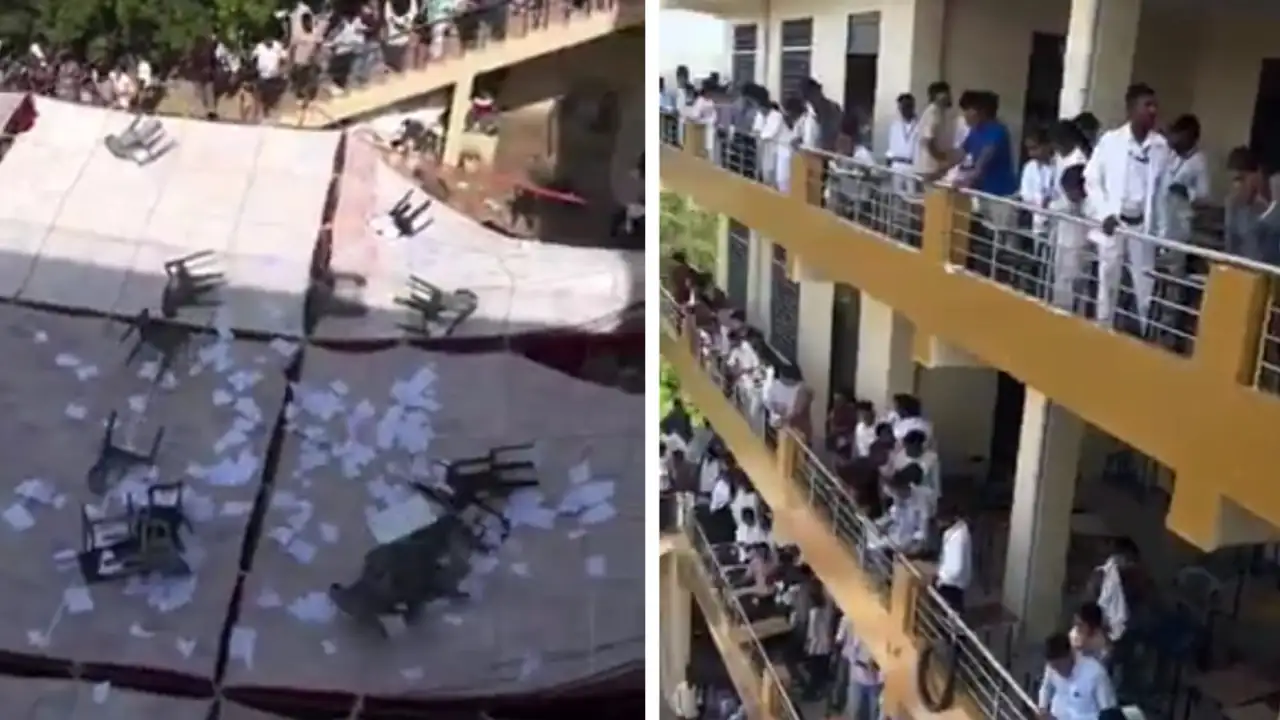 RPMC Exam Paper Leak in Jaipur Triggers Student Protests and Cheating ...