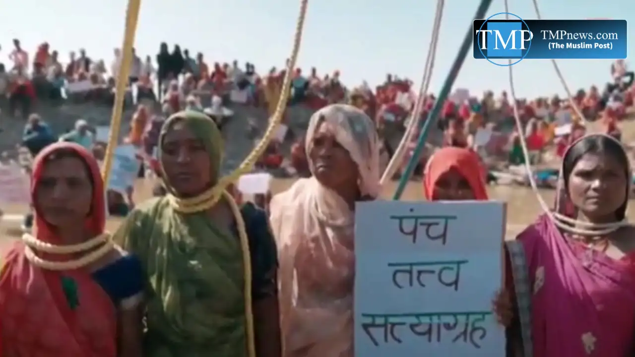 Tribals in Madhya Pradesh Stage Dramatic 'Chita Andolan' Against ...