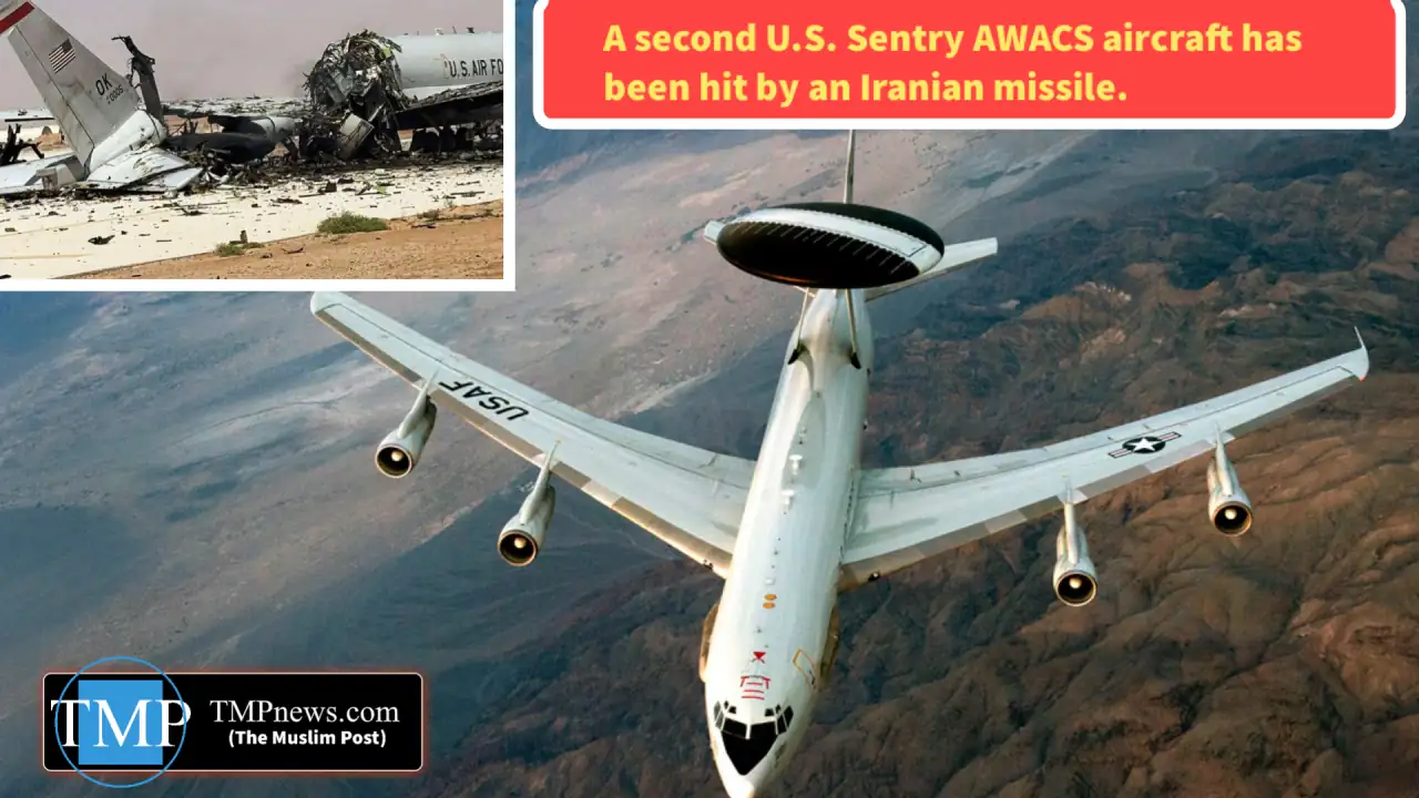 Iranian Strike on Prince Sultan Air Base Damages Two U.S. E-3 Sentry ...